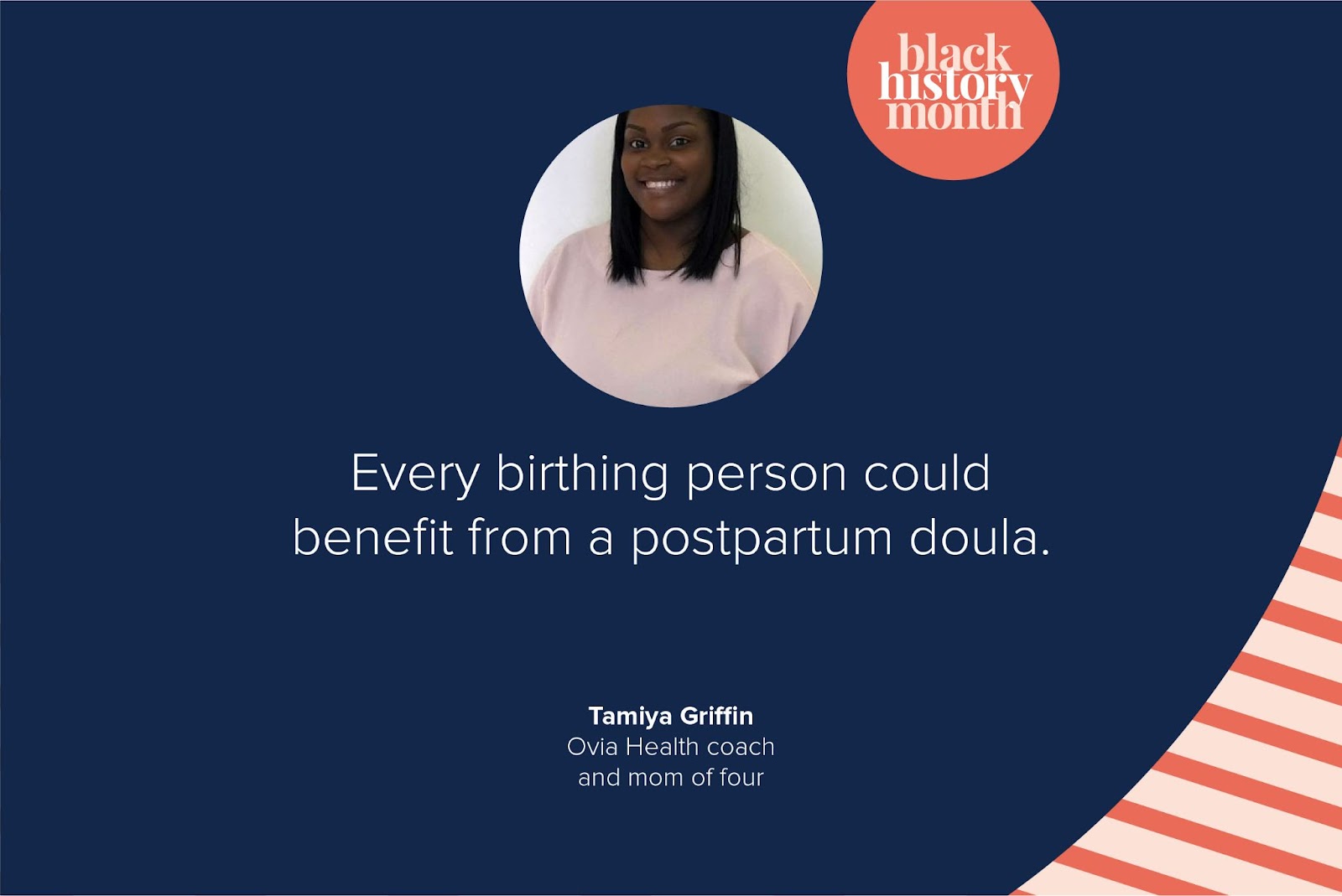 An interview with birth and postpartum doula, Tamiya Griffin - Ovia Health
