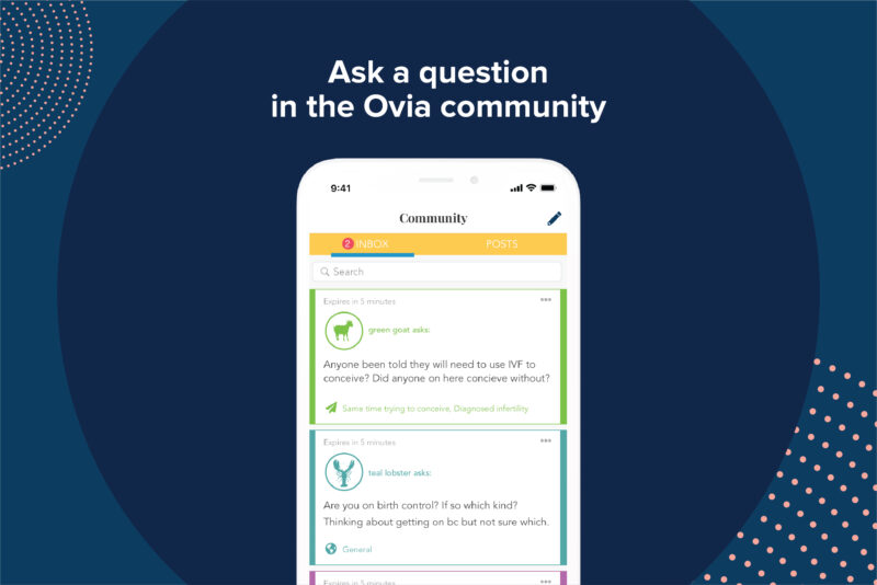 How to use the Ovia app