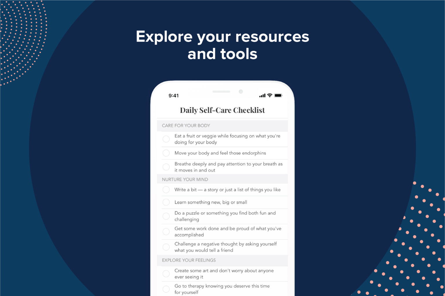 How to use the Ovia app