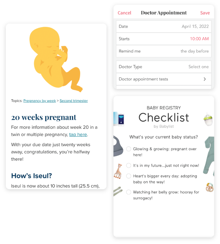 Pregnancy Ovia Health