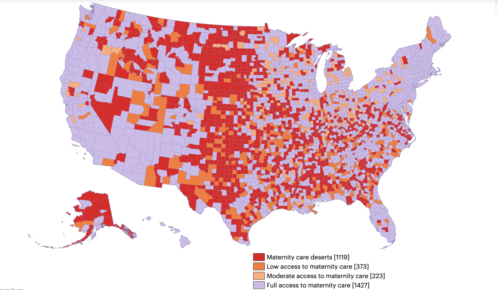 Digital health can be a lifeline for people in maternity care deserts ...